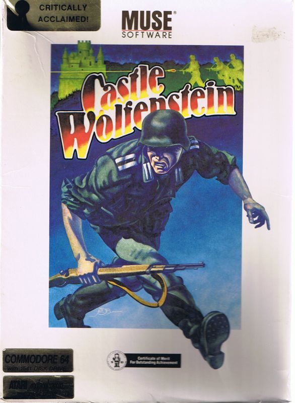 Castle Wolfenstein cover or packaging material - MobyGames