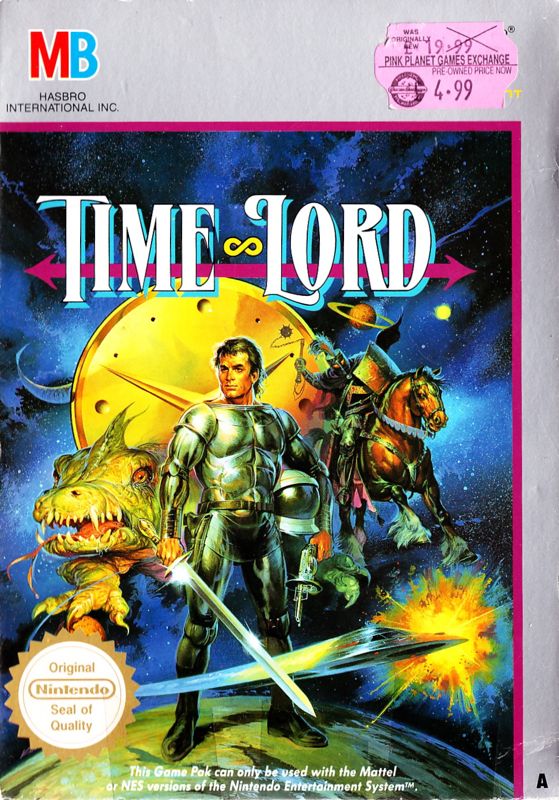 Time Lord cover or packaging material - MobyGames