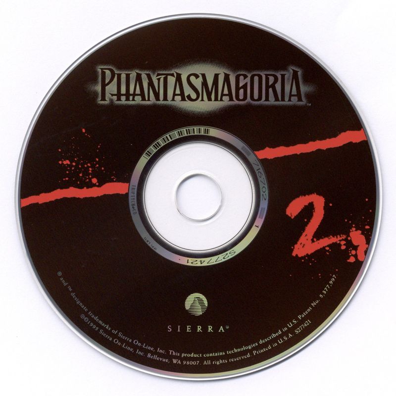Roberta Williams' Phantasmagoria cover or packaging material - MobyGames