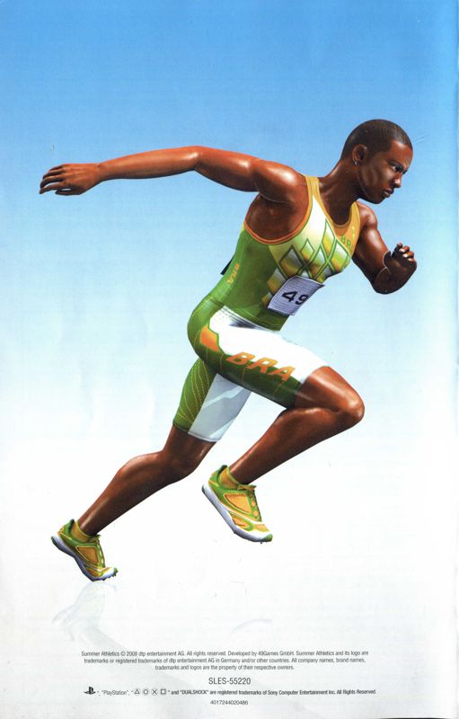 Summer Athletics: The Ultimate Challenge cover or packaging material - MobyGames