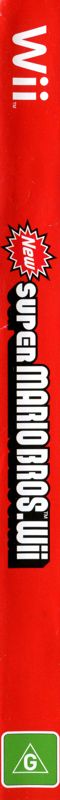 New Super Mario Bros. Wii cover or packaging material - MobyGames