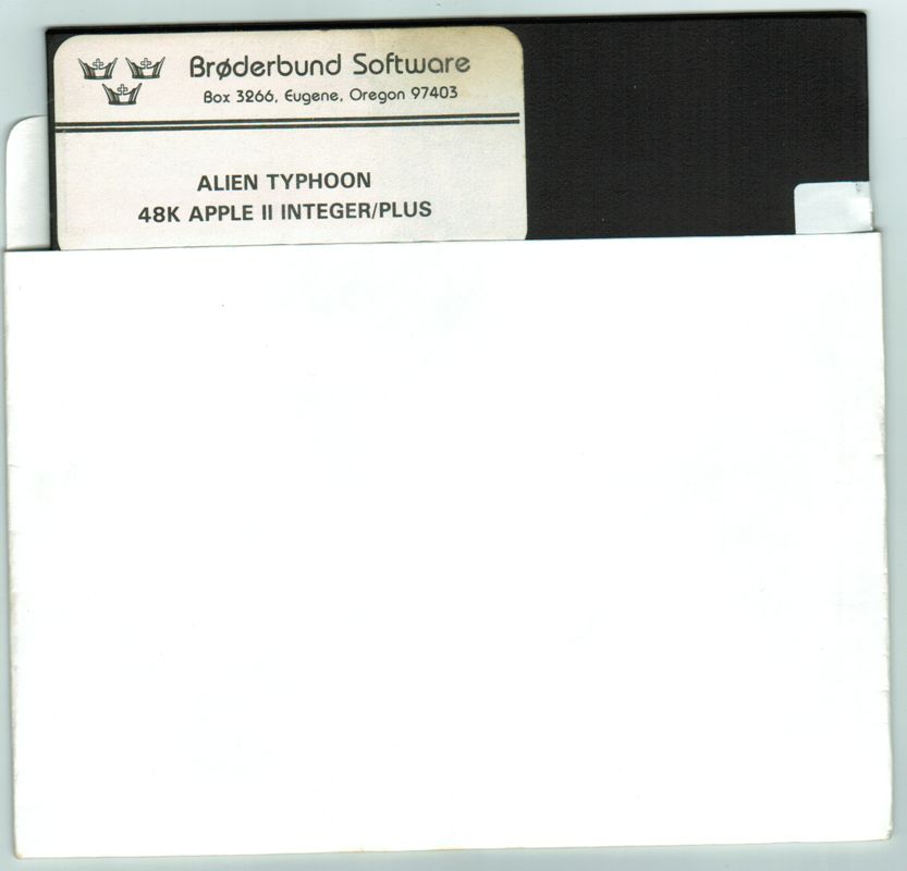 Alien Typhoon cover or packaging material - MobyGames