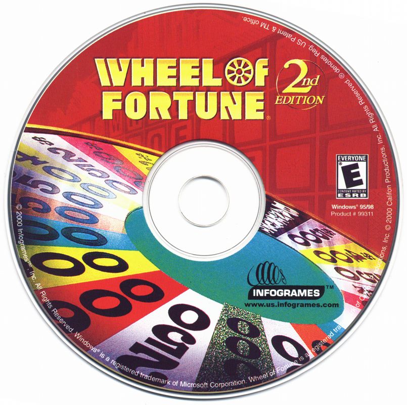 Wheel of Fortune: 2nd Edition cover or packaging material - MobyGames