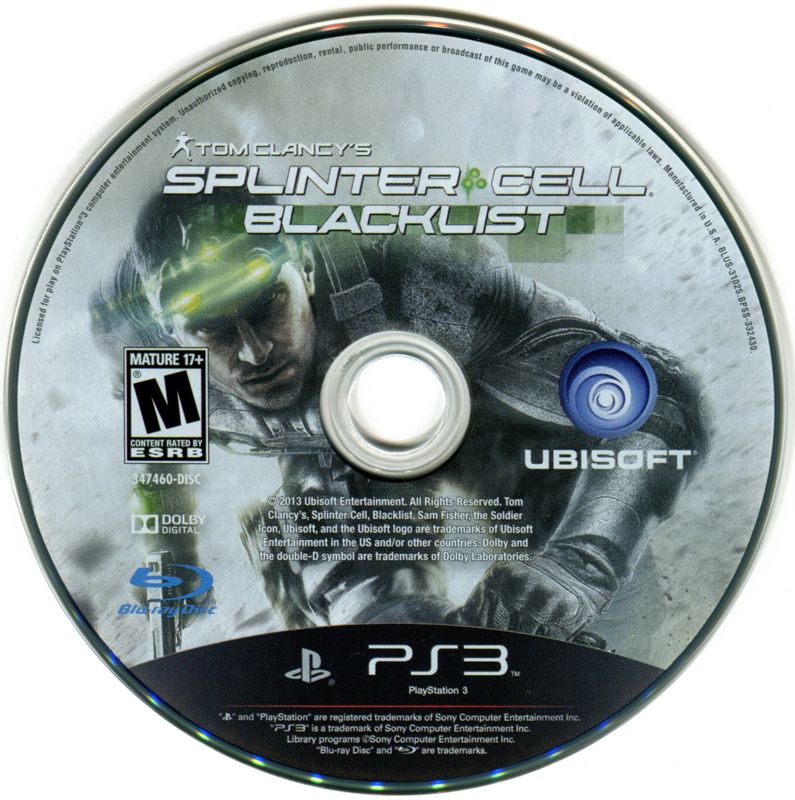 Tom Clancy's Splinter Cell: Blacklist cover or packaging material ...