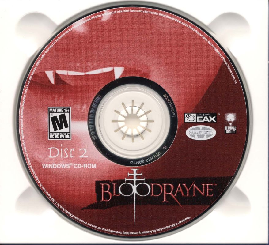 BloodRayne cover or packaging material - MobyGames