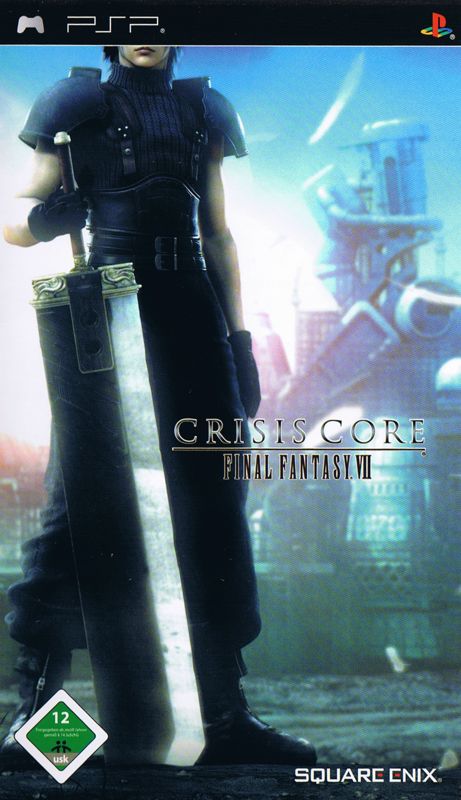 Crisis Core: Final Fantasy VII cover or packaging material - MobyGames