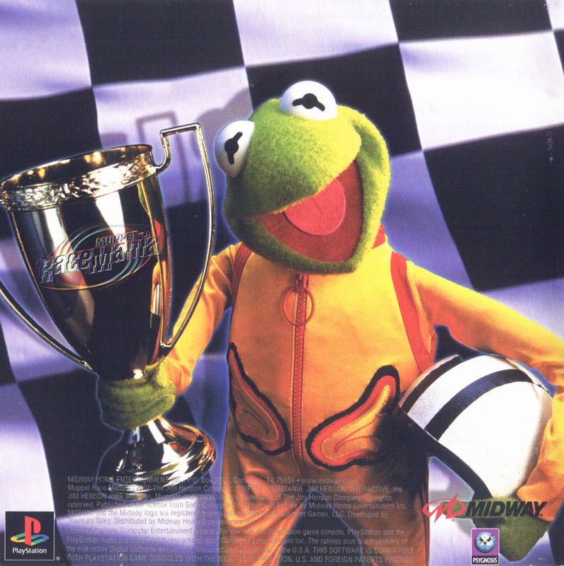 Muppet RaceMania cover or packaging material - MobyGames