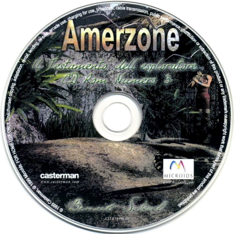 Amerzone: The Explorer's Legacy cover or packaging material - MobyGames