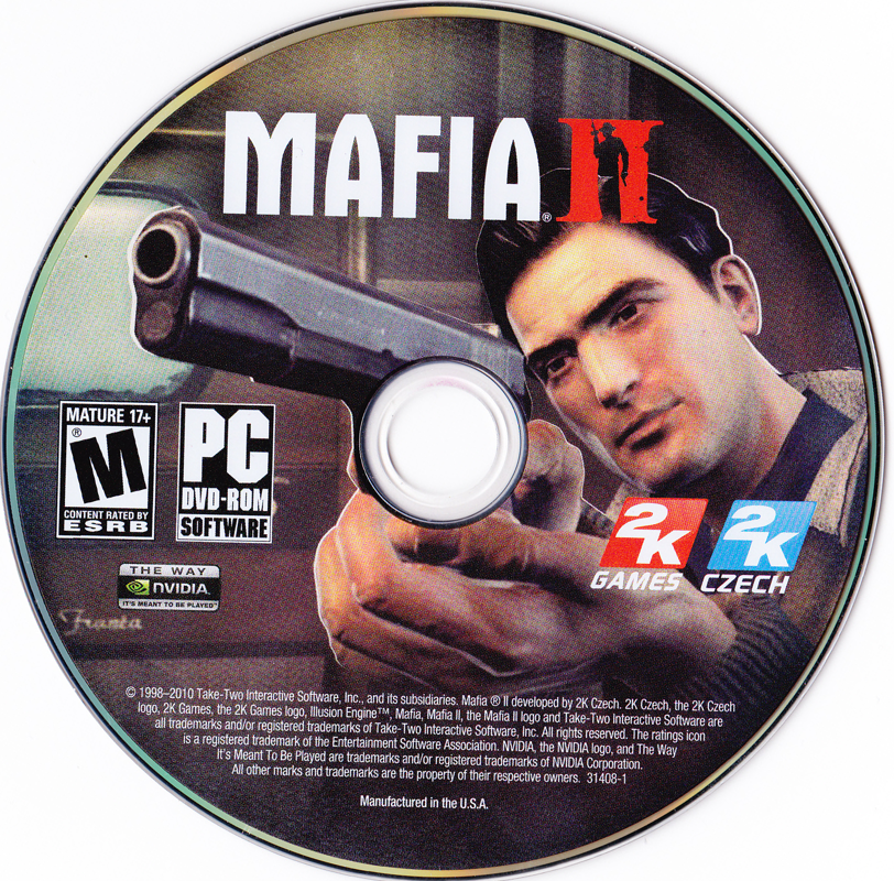 Mafia II cover or packaging material - MobyGames
