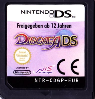 Disgaea DS cover or packaging material - MobyGames