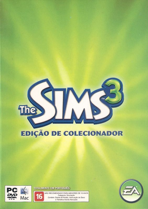 The Sims 3 (Collector's Edition) cover or packaging material - MobyGames