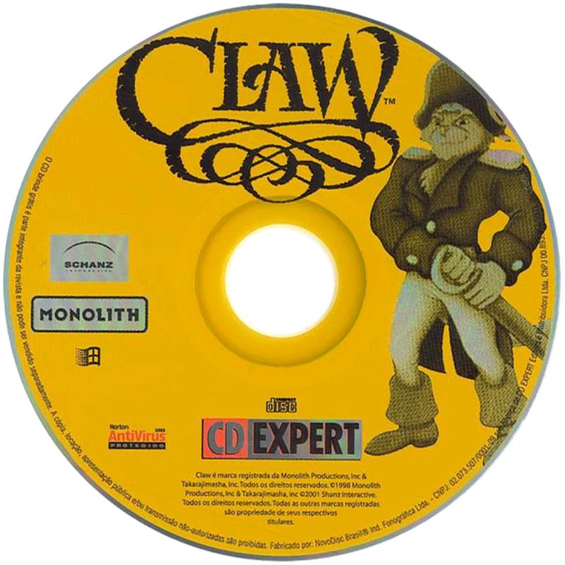 Claw cover or packaging material - MobyGames