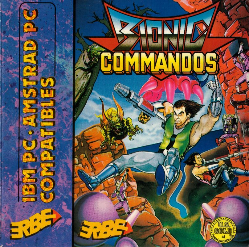 Bionic Commando cover or packaging material - MobyGames