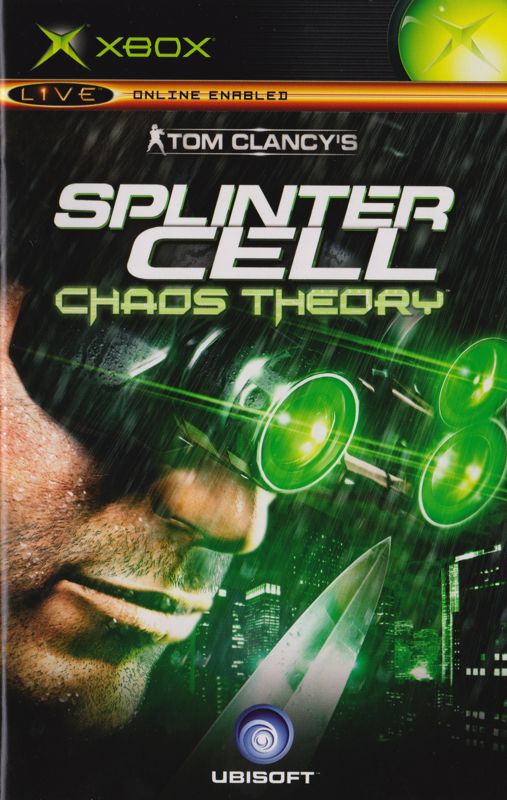 Tom Clancy's Splinter Cell: Chaos Theory cover or packaging material ...