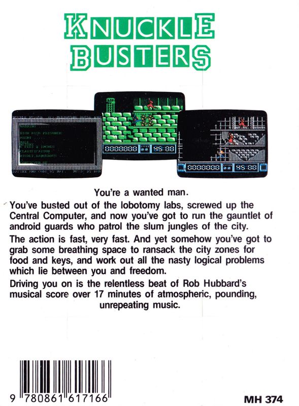 Knuckle Busters cover or packaging material - MobyGames