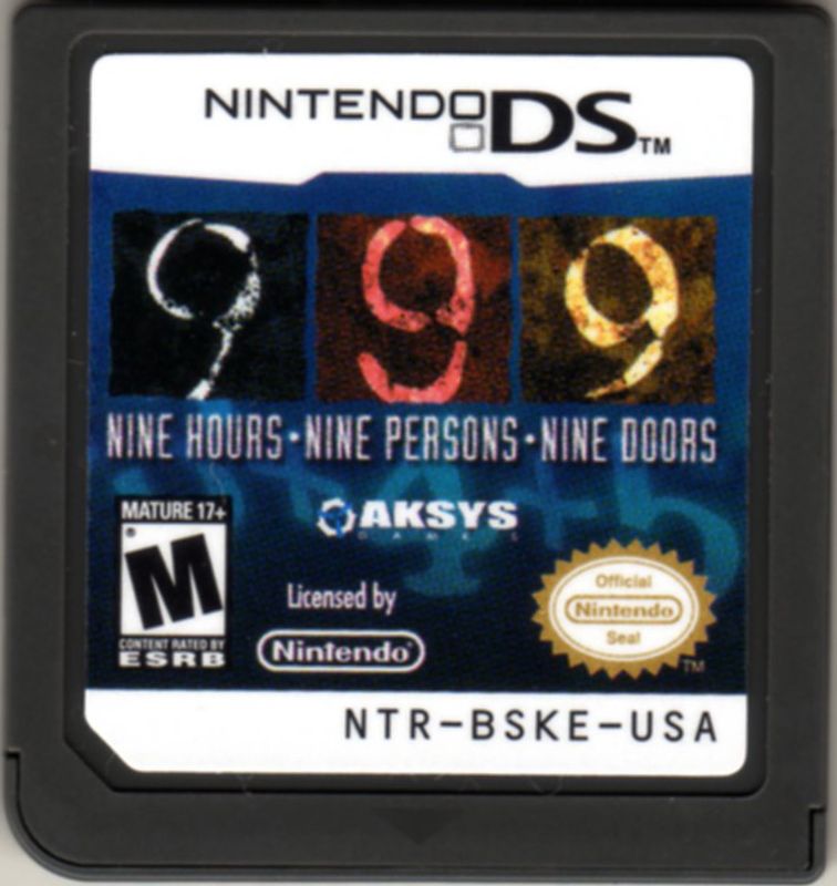 999: Nine Hours · Nine Persons · Nine Doors cover or packaging material ...