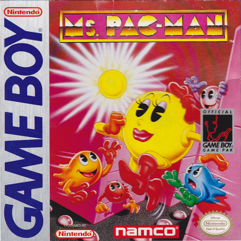 Ms. Pac-Man cover or packaging material - MobyGames