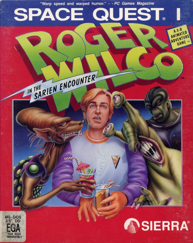 Space Quest I: Roger Wilco in the Sarien Encounter cover or packaging ...
