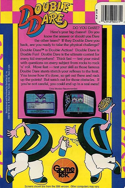 Double Dare cover or packaging material - MobyGames