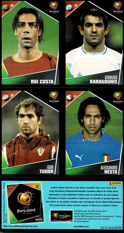 UEFA Euro 2004 Portugal cover or packaging material - MobyGames