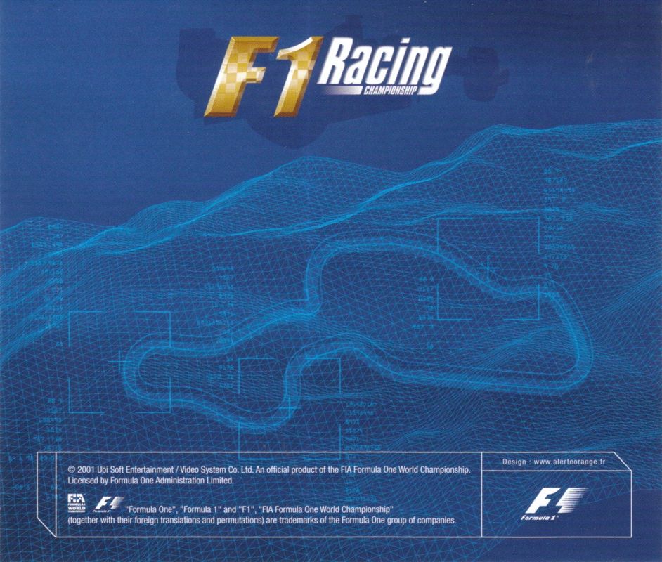 F1 Racing Championship cover or packaging material - MobyGames