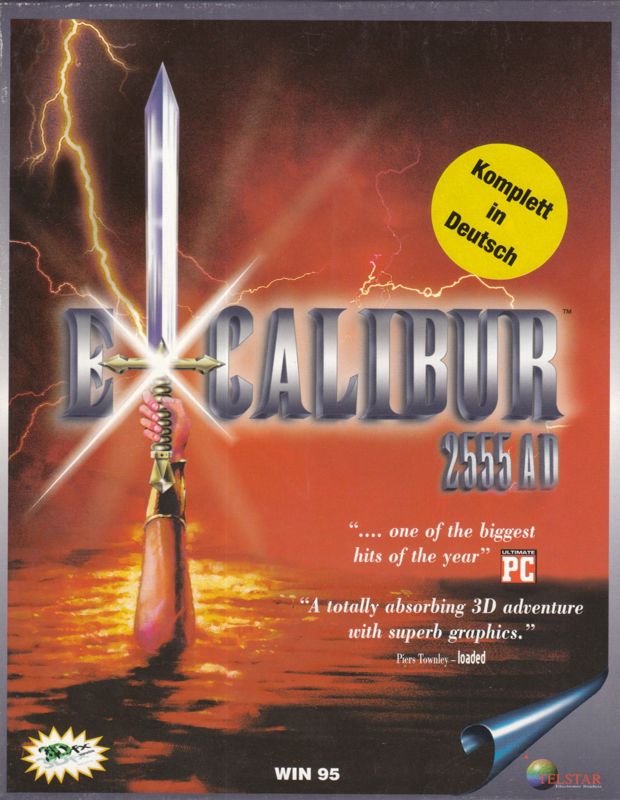 Excalibur 2555 A.D. cover or packaging material - MobyGames