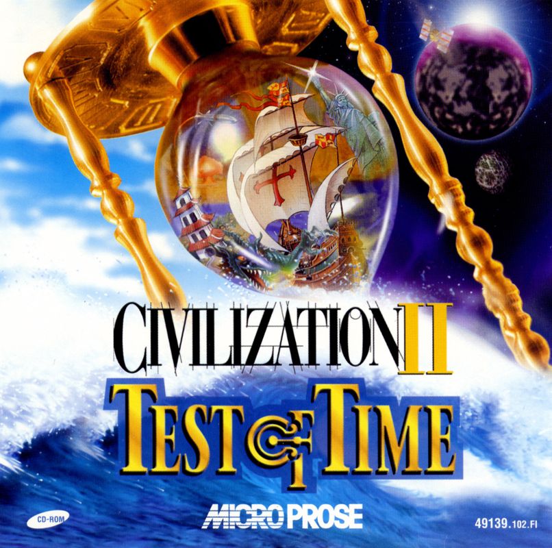 Civilization II: Test of Time cover or packaging material - MobyGames