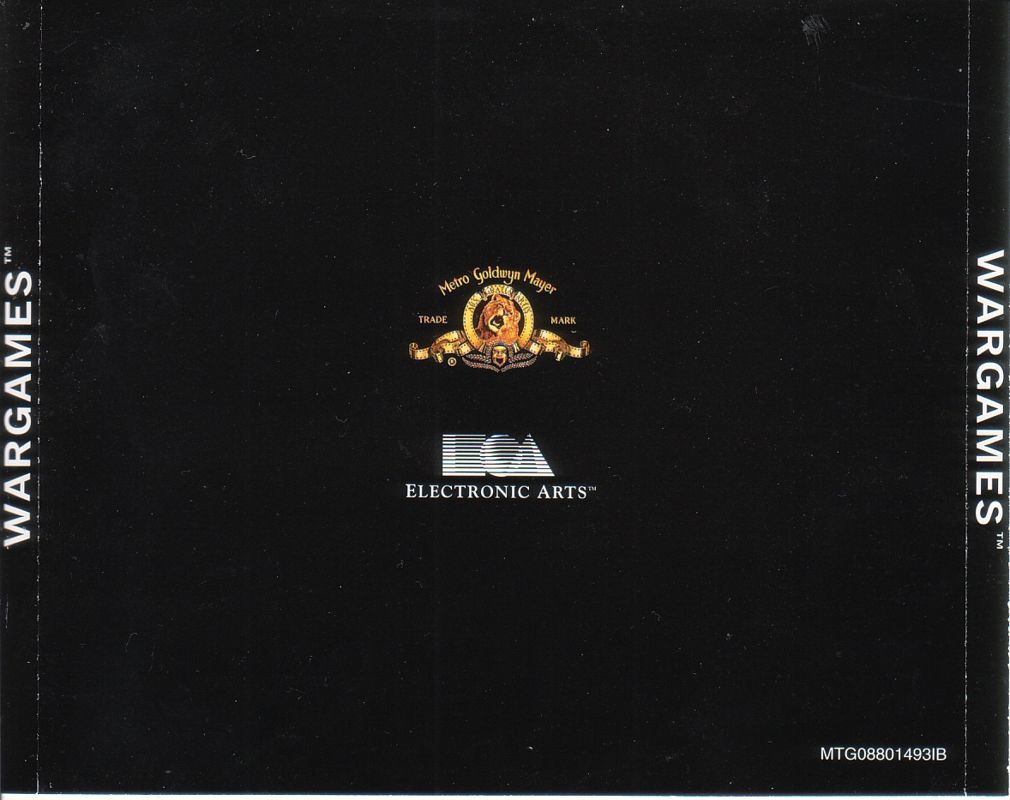 WarGames cover or packaging material - MobyGames