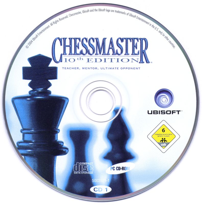 Chessmaster 10th Edition cover or packaging material - MobyGames