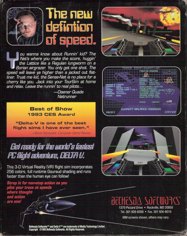 Delta V cover or packaging material - MobyGames