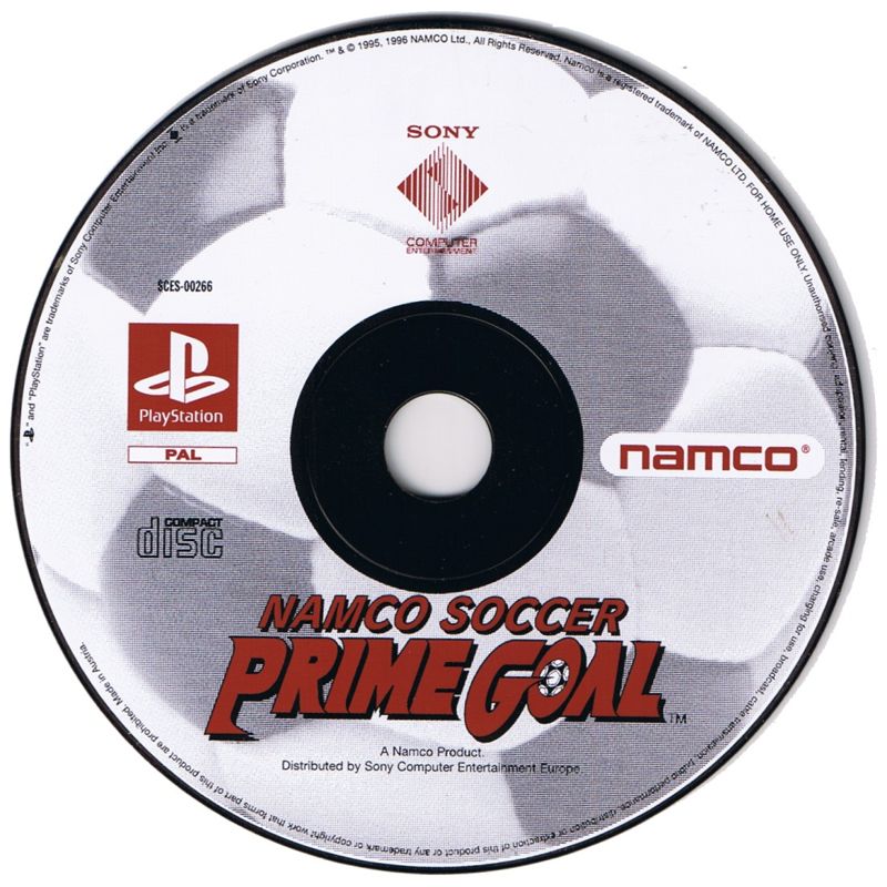 Namco Soccer: Prime Goal cover or packaging material - MobyGames