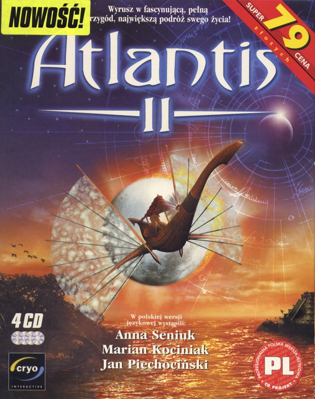 Beyond Atlantis cover or packaging material - MobyGames