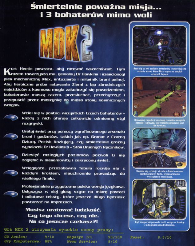 MDK Combo cover or packaging material - MobyGames