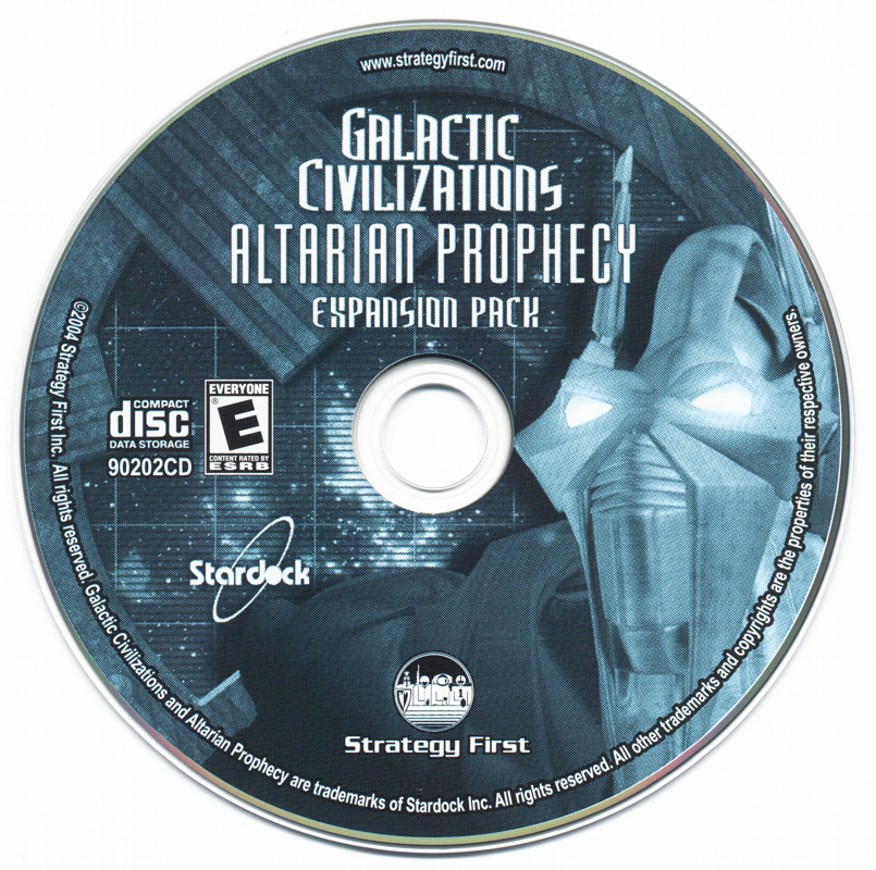 Galactic Civilizations: Altarian Prophecy cover or packaging material ...