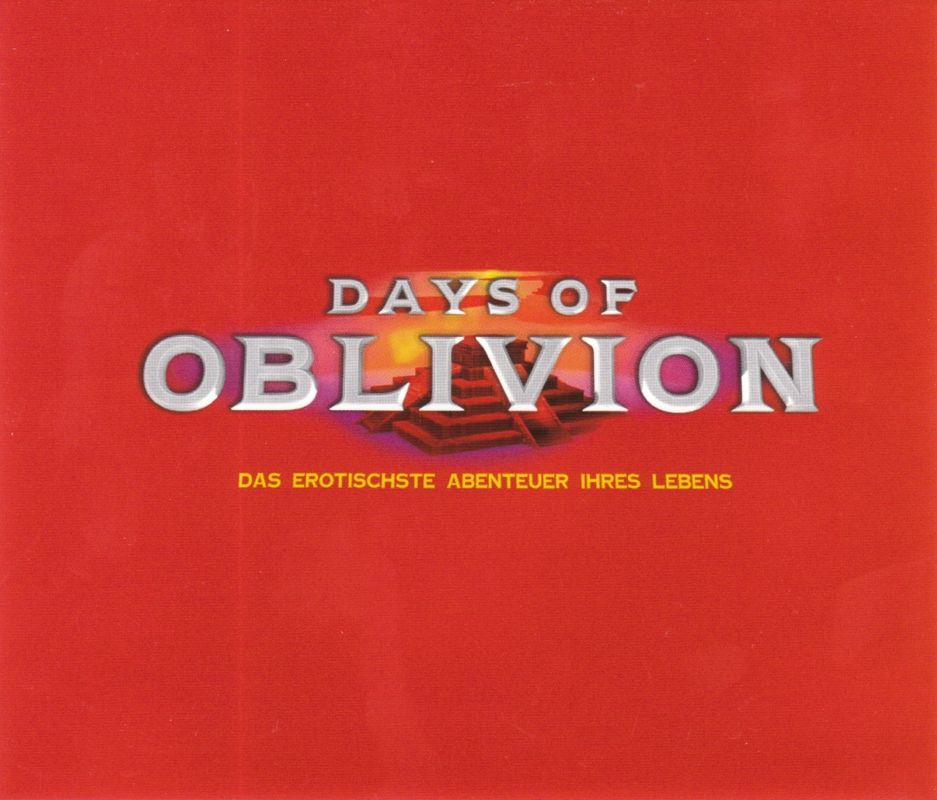 Days of Oblivion cover or packaging material - MobyGames