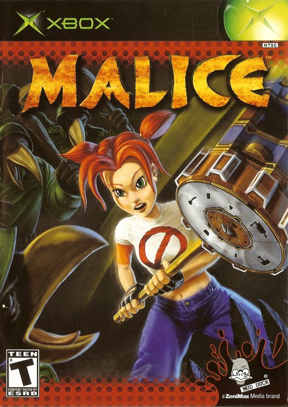 Malice cover or packaging material - MobyGames