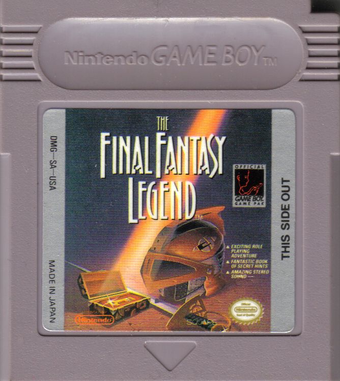 The Final Fantasy Legend cover or packaging material - MobyGames
