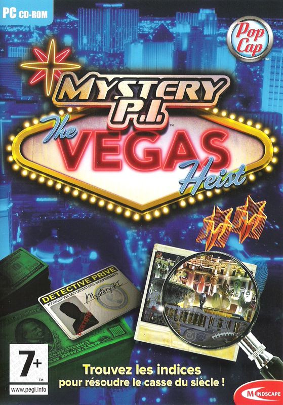 Mystery P.I.: The Vegas Heist cover or packaging material - MobyGames