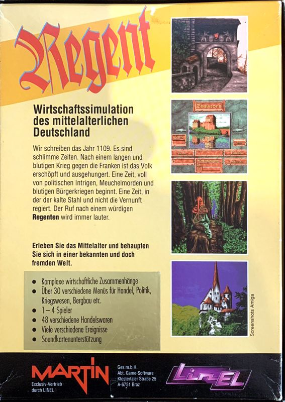 Regent Deluxe cover or packaging material - MobyGames