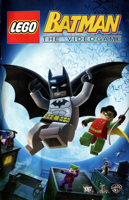 LEGO Batman: The Videogame cover or packaging material - MobyGames
