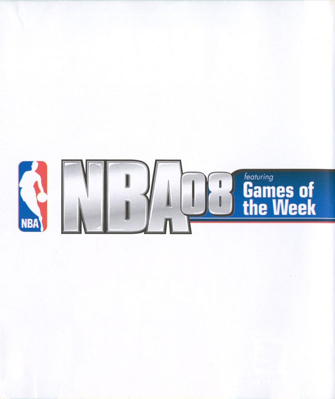 NBA 08 cover or packaging material - MobyGames