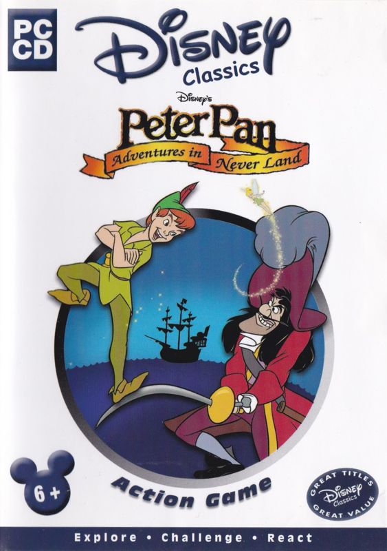 Peter Pan in Disney's Return to Never Land cover or packaging material ...