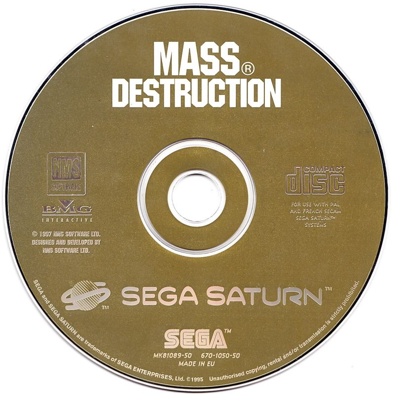 Mass Destruction cover or packaging material - MobyGames