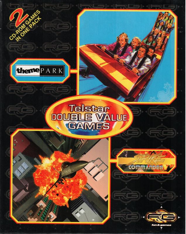 Telstar Double Value Games: Theme Park + Strike Commander (1996) - MobyGames