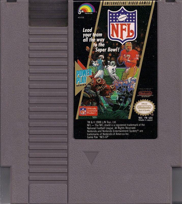 NFL cover or packaging material - MobyGames
