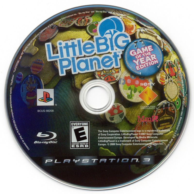 LittleBigPlanet: Game of the Year Edition cover or packaging material ...