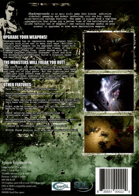 Shadowgrounds cover or packaging material - MobyGames