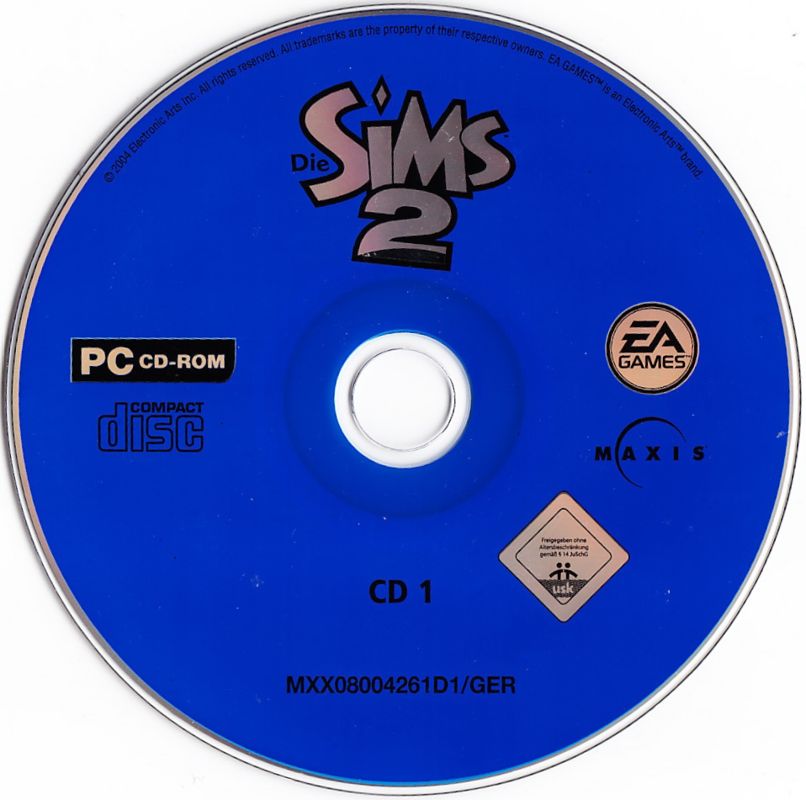 The Sims 2 cover or packaging material - MobyGames
