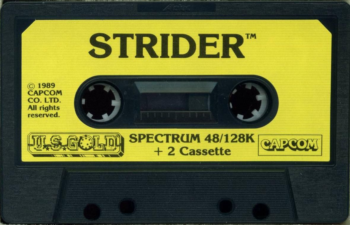 Strider cover or packaging material - MobyGames