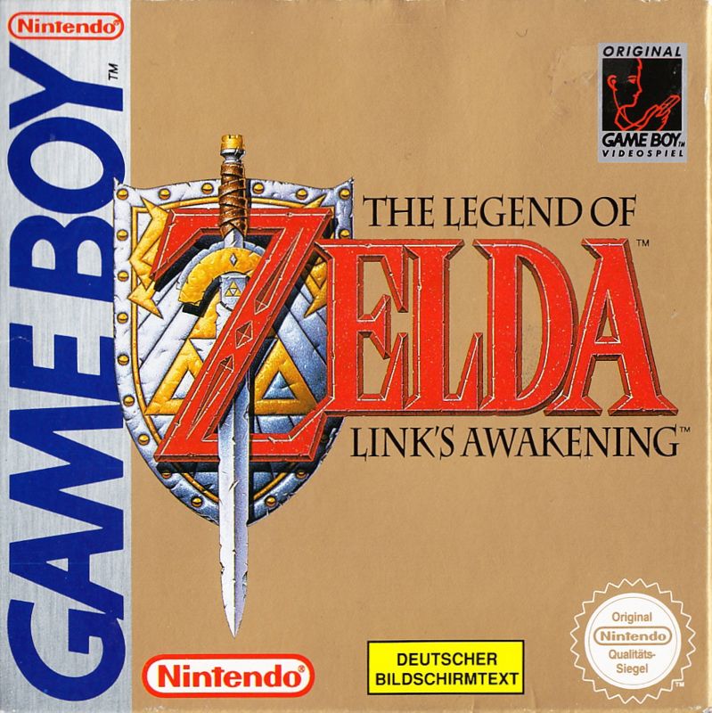 The Legend of Zelda: Link's Awakening cover or packaging material ...
